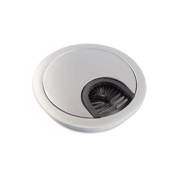 Cable Tidy Desk Insert Grommet Satin Chrome – TheBigShip